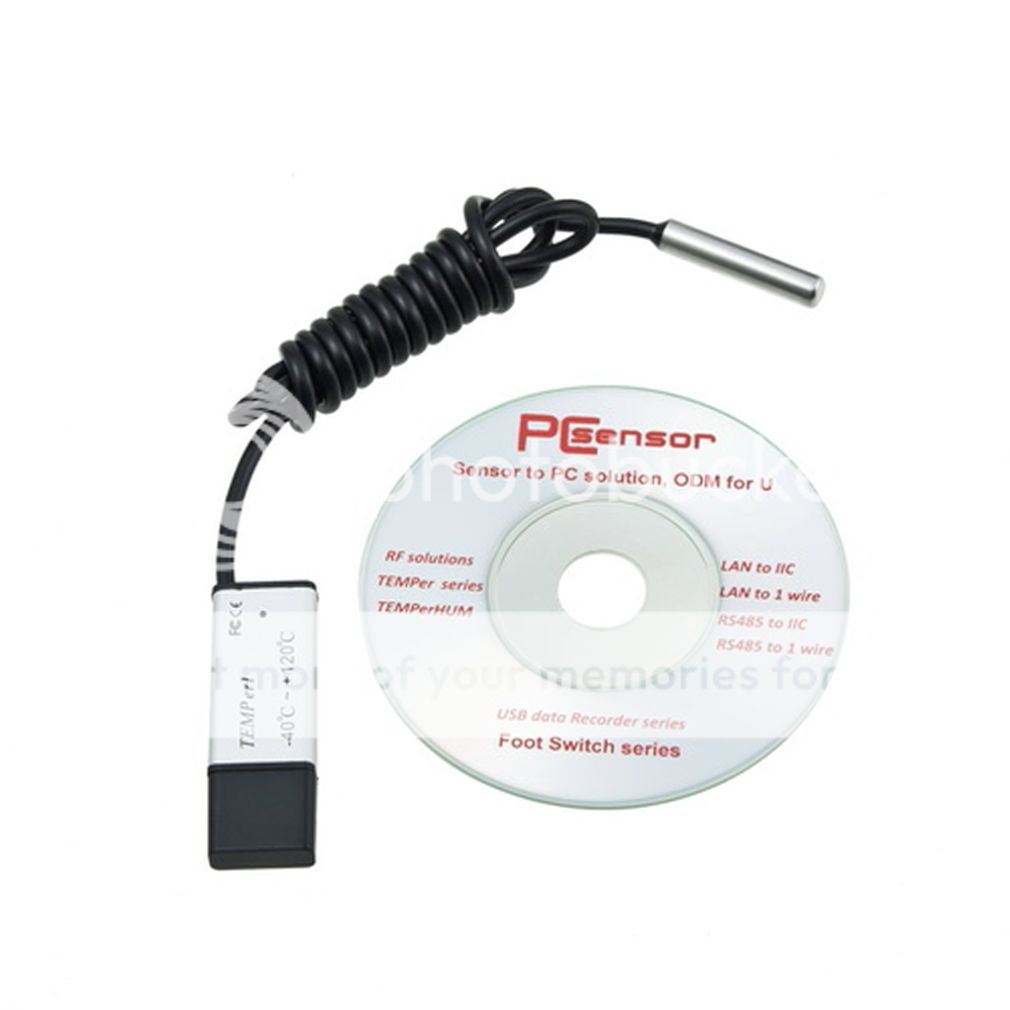 Brand New PC Laptop USB Thermometer Temperature Sensor TX755