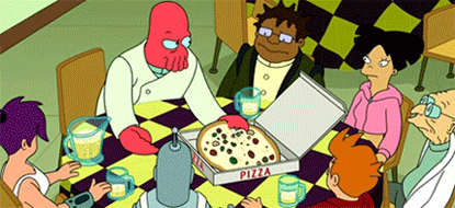 1 Fry + 3 Zoidberg gifs from "The Silence of the Clamps": futurama ...